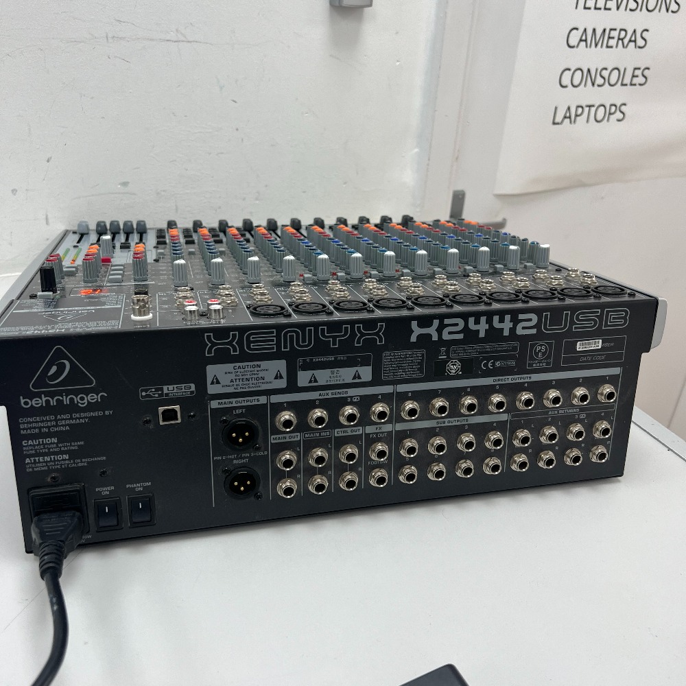 Behringer Xenyx X2442USB 24-Input 4/2-Bus Mixer - Own4Less